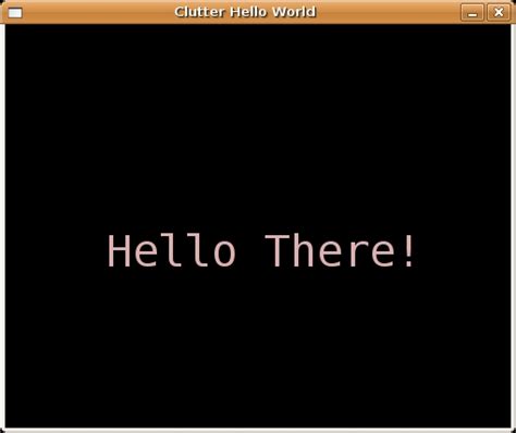 Innovative Interfaces With Clutter Linux Journal