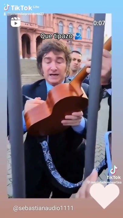 Javier Milei es un tipazo 🫂 #shorts #short - YouTube