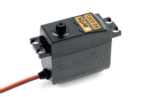 SAVOX SG 0351 Digital Servo Savox STD Size 4 1kg Cm 0 17 Sec Redline Performance