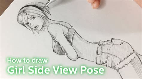 Side View Of Body Drawing