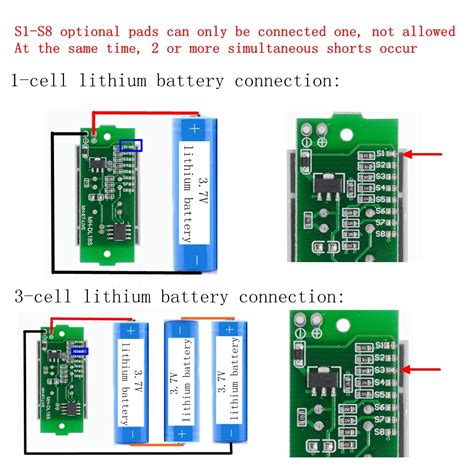 Battery Level Indicator Module S S Circuit Electronics