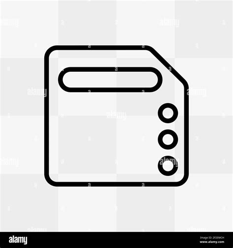 Save Icon Vector Illustration Isolated Floppy Disk Symbol Record Line
