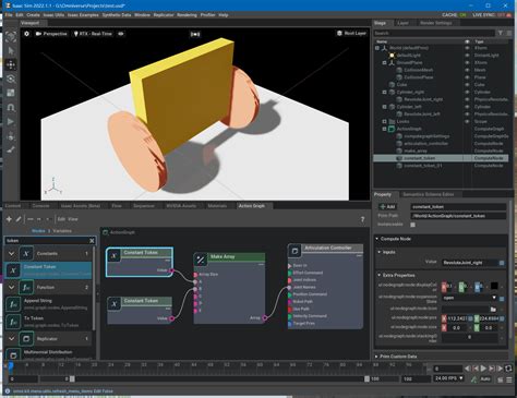 Nvidia Omniverse和isaac Sim笔记4：omnigraph与键盘操控机器人