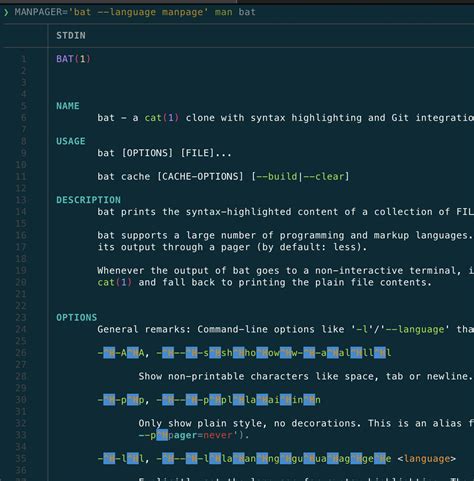 Using Manpage Language Has Errors In It · Issue 1610 · Sharkdpbat · Github
