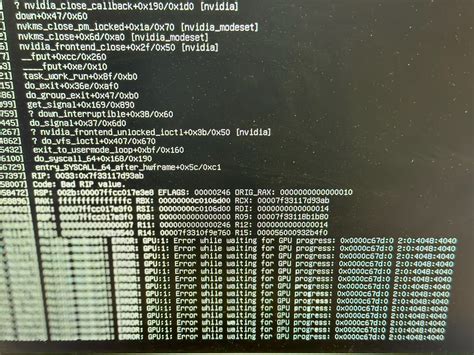 Fan Is 0 And Errors During Boot Linux Nvidia Developer Forums