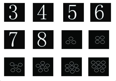 pictures of number and object controlled experiments download