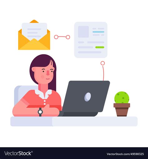 Email Creator Royalty Free Vector Image Vectorstock