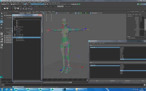 Animatedcreativeandreamcswan Rigging In Maya Connection Editor
