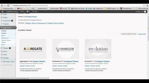 Wordpress Basics 1 Youtube