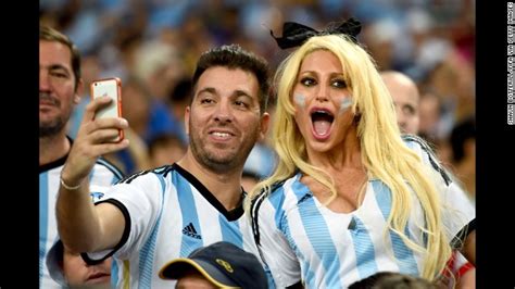 Live Sports Gallery Sexiest Argentina Supporter Girls Collection World