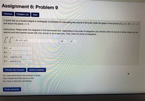 solved assignment 7 problem 9 previous next problem list 1