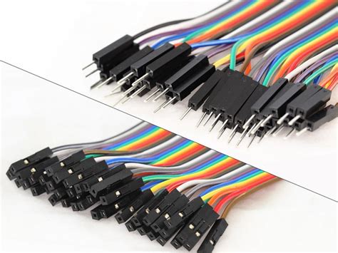 Jump Leads For Arduino Male Female Gpio Jumper Cable Micro Board Pi 10