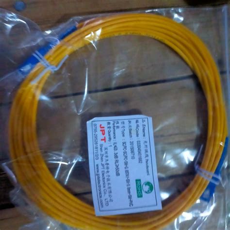 Patch Cord Sc Sc UPC Mm M Patchcord Sc Meters Fiber Optic Shopee Singapore