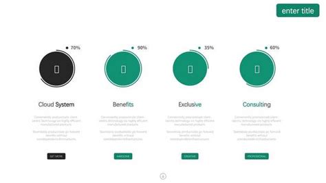 Analyzing Data Visualizing Information With Circle Diagrams On A Computer Screen Powerpoint