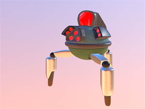 3leg Laser Shooter Robot 3d 로봇 Unity Asset Store