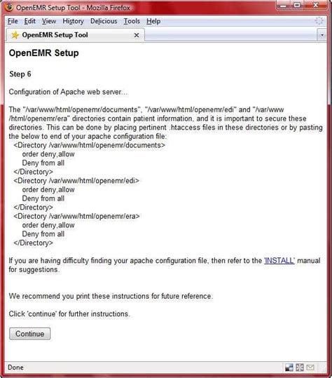 OpenEMR Linux Installation OpenEMR Project Wiki
