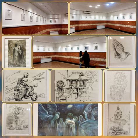 برپایی نمایشگاه آثار طراحی و نقاشی شیدا زین العبادی در نگارخانه