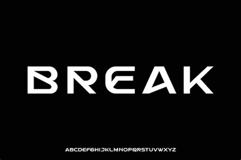 Premium Vector Unique Modern Decorative Typeface Display Font Vector Creative Grotesque