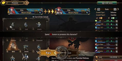 Unicorn Overlord How When To Promote Characters