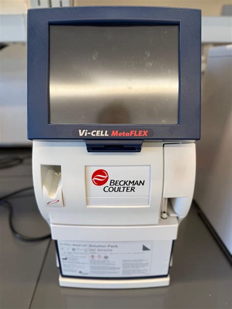 Beckman Coulter Vi Cell Metaflex Metabolite Analyzer Cambridge Scientific