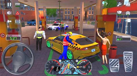 택시 운전 모드 도시 택시 자동차 주유소 운전 Taxi Sim 2020 Android Ios 게임 플레이 Youtube