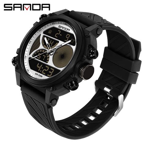 Sanda Multi Display Multi Function Watch Dial Visualization Design