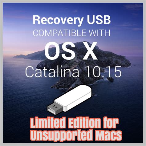 Macos Mac Os X 1015 Catalina Usb Full Install For Unsupported Macs