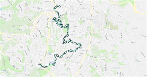 Egged Bus Route 14 Operating Station Bituah Leumi To Malcha Mall As Maccabi And Viceversa In