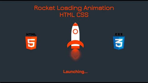 Rocket Loading Animation Make A Rocket Loading Animation Using Pure