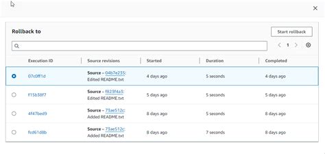 Roll Back A Stage Manually Aws Codepipeline
