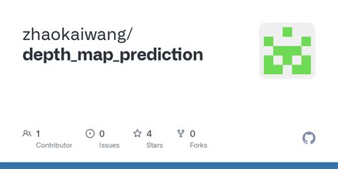 Github Zhaokaiwangdepthmapprediction