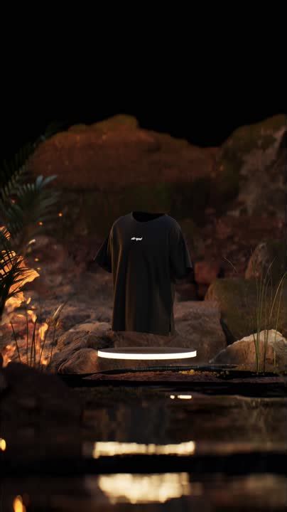 Video Made A Product Animation Video In Ue5 For T Shirt Company