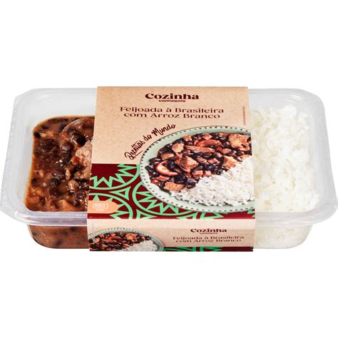 Feijoada Brasileira Com Arroz Branco Cozinha Continente Emb 350 Gr Continente Online