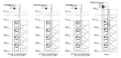 D Design Of Cross Section Of The Staircase In Detail AutoCAD Drawing CAD File Dwg File Cadbull