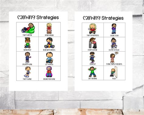 Coping Skills Visuals Regulation Pecs Visual Aid Aba Therapy Coping Skills Visuals Regulation Pecs Visual Aid Aba Therapy