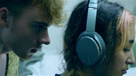 Unsuspecting Horror Films In Ear Headphones Headphones