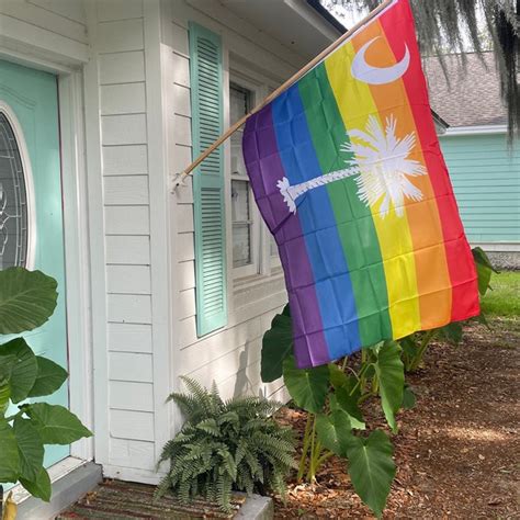Usa Gay Pride Flag 3x5 Lgbtq Indoor Outdoor Waterproof Poly Us Flag