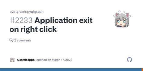 Application Exit On Right Click Issue Pyqtgraph Pyqtgraph GitHub