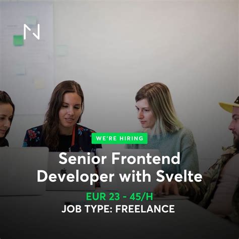 Netguru On Linkedin Senior Frontend Developer With Svelte