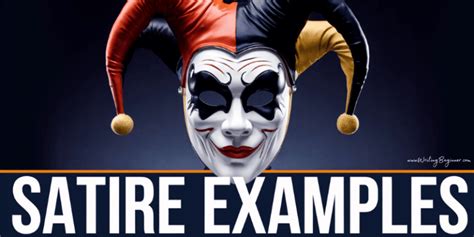 350 Satire Examples [with Explanations Takeaways] Writing Beginner