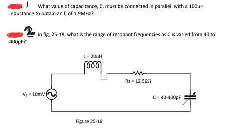 Solved What Value Of Capacitance C Must Be Connected In Chegg
