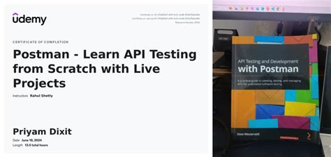 priyam dixit on linkedin 2024goals continuouslearning techskills postman apitesting