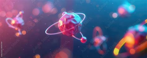 Atomic Protons Fundamental Atomic Structure Top View Source Of