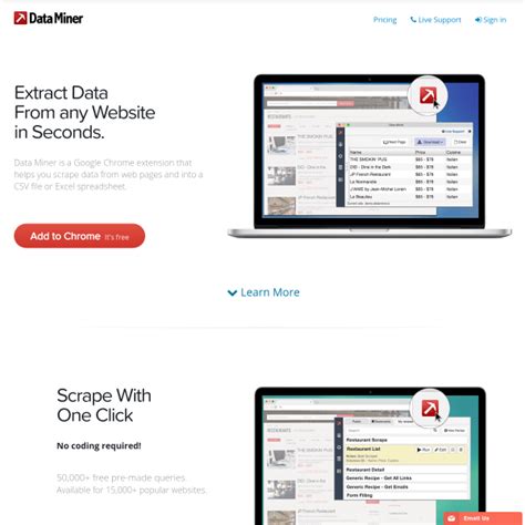 Data Miner The Growth Gallery For Startups