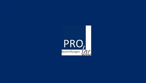Prolac Logo 04 – Prolac Beschriftungen