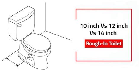 Inch Vs Inch Vs Inch Rough In Toilet Which One Is Standard
