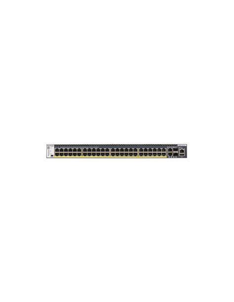 M4300 52g Poe Switch Full Managed Gigabit Poe 480w 48x1g Rj45 Poe 2x10g Rj45 2xsfp Sfp