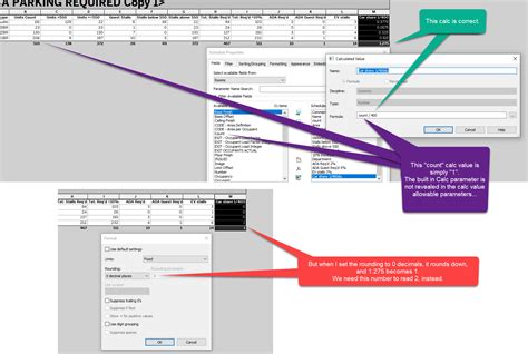 rounding calc value to round up not down autodesk community