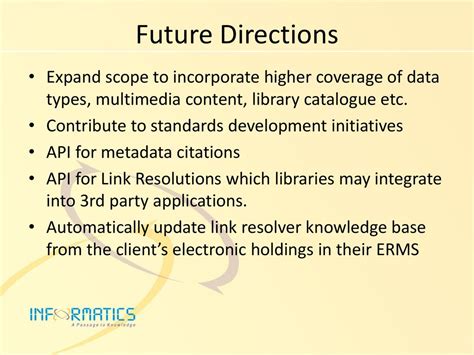 link resolvers and knowledge base in discovery services by ppt download
