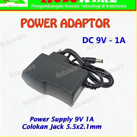 Jual Code2i2hw Adapter Dc 9v 1a Arduino Converter Ac 100v 240v Power Adaptor 9 Volt Shopee